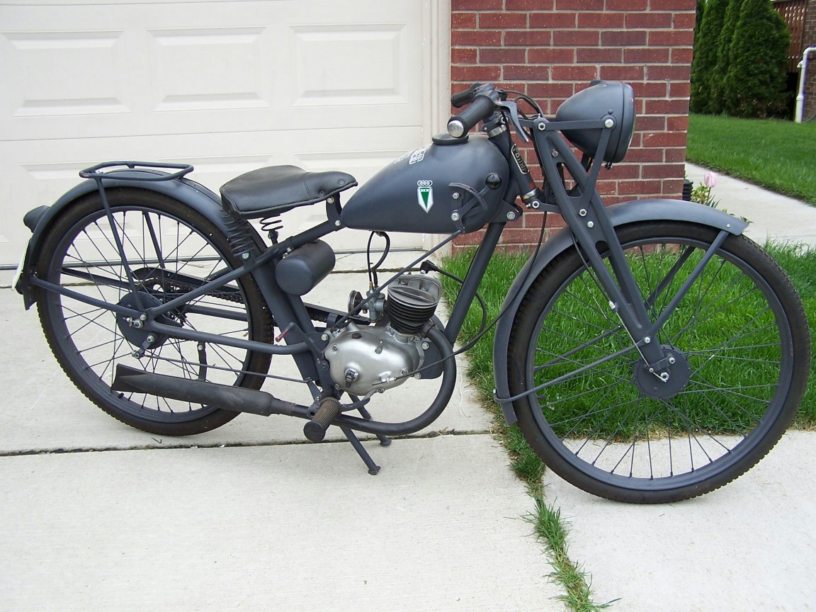 German WWII 1939 DKW 100 Light Dispatch Motorcycle Restored | Military ...